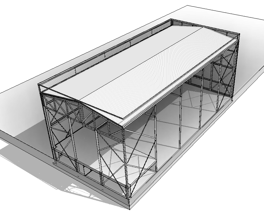 Revit-Mémo: Revit 2014_Structure_Charpente métallique, Ferme ...