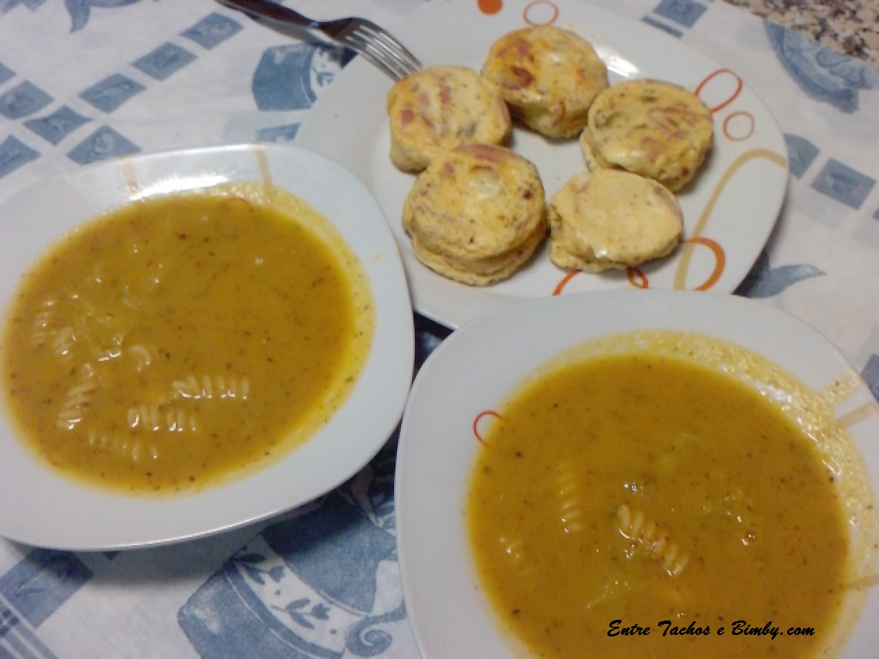 Entre Tachos e Bimby: Sopa de Feijao Vermelho e Massa integral ...