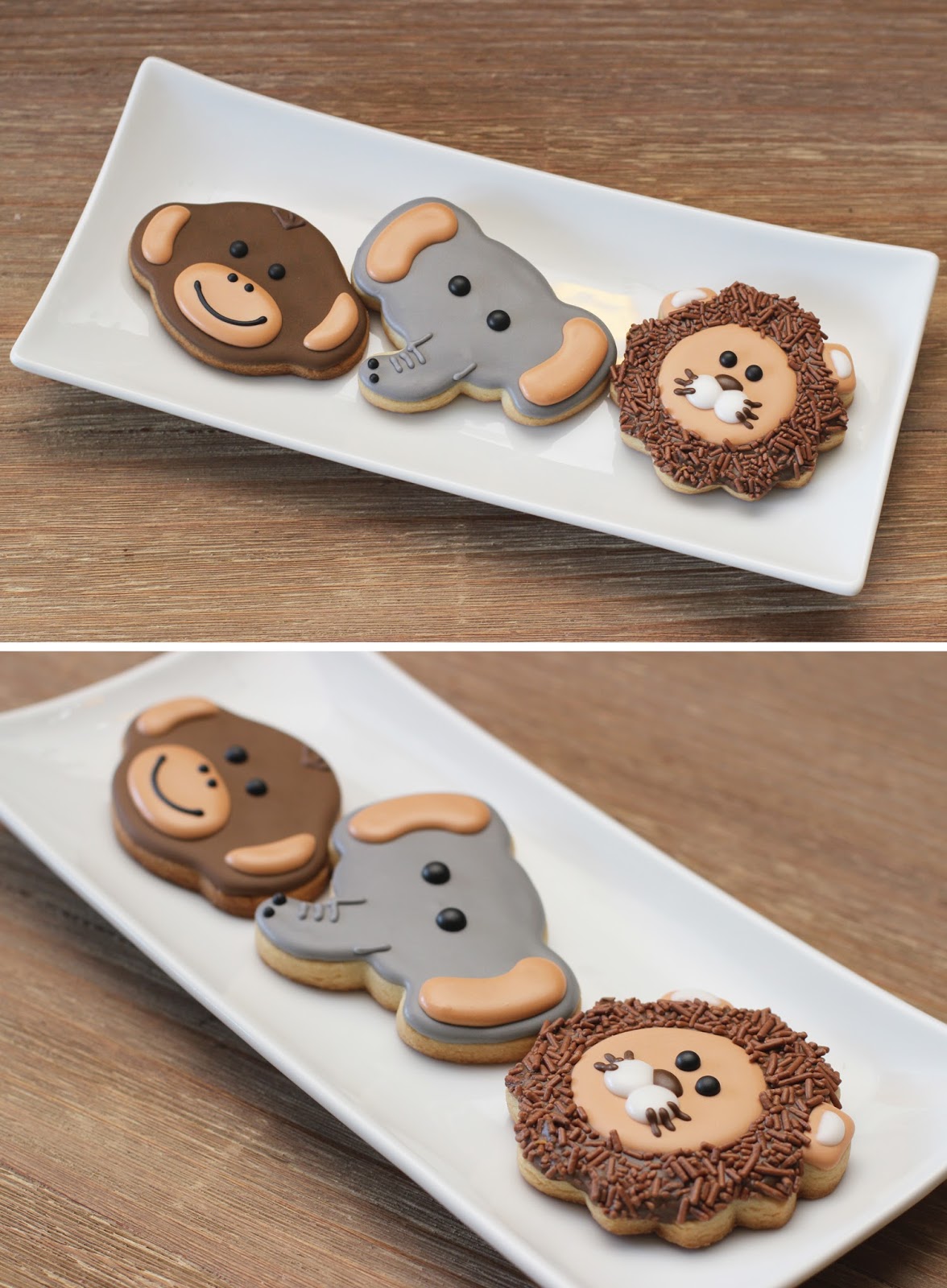 The Sugar Bee Bungalow: {Sugar Bee} Zoo Animal Sugar Cookies