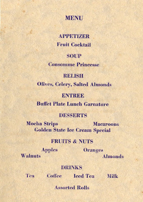 The American Menu: The Halcyon Days of San Quentin