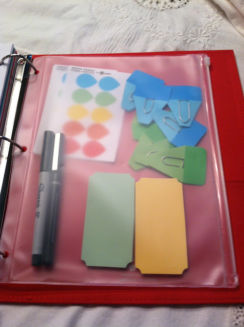 Along Came the Bird: A Peek Inside My Planning Binder