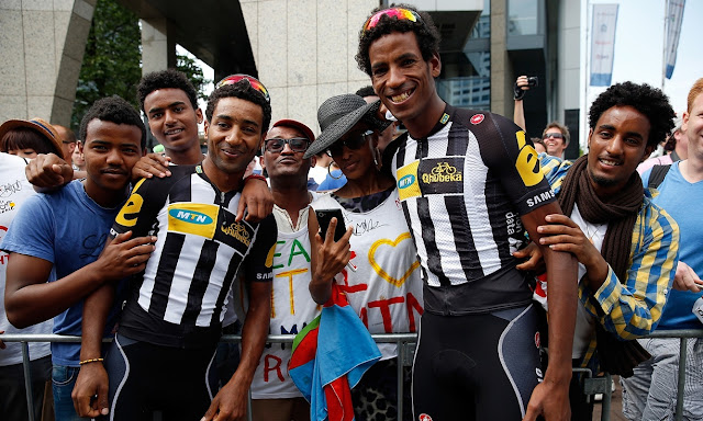 Daniel Teklehaimanot: 'I'm proud to be an Eritrean riding the Tour de ...