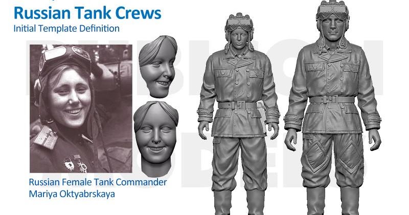 Tabletop Fix: Rubicon Models - Russian Tank Crew Preview