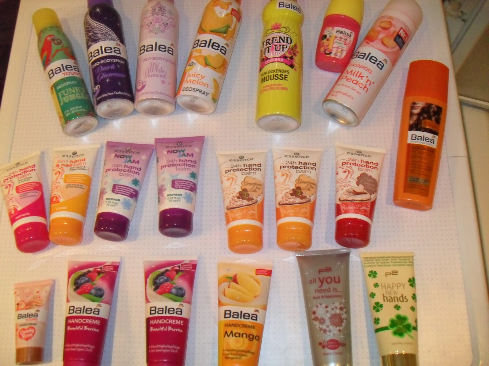 beauty addict: quelques uns de mes produits balea