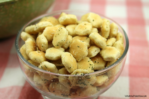 Whatcha Makin' Now?: Ranch and Dill Oyster Crackers