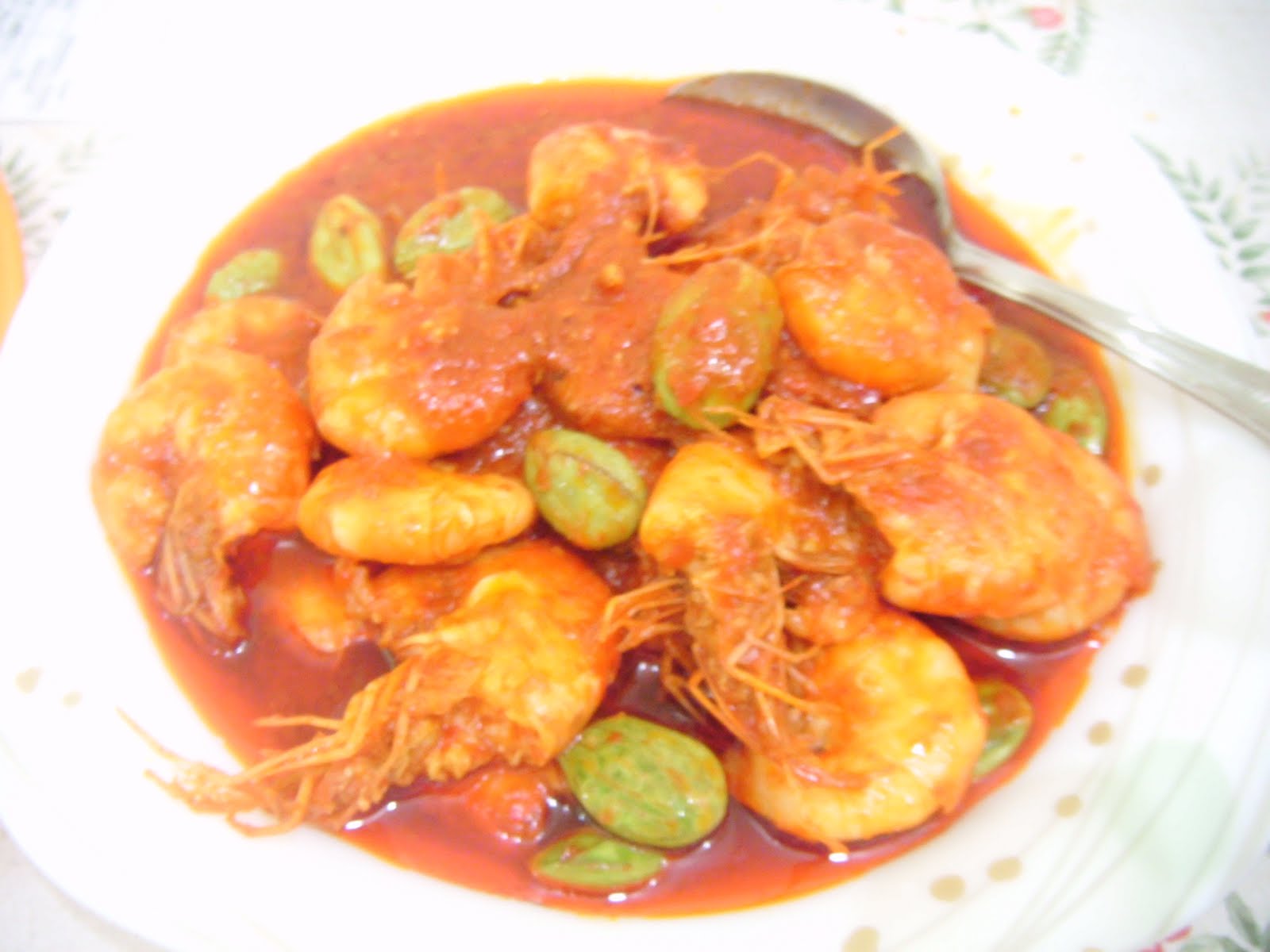 The Pink Umbrella.: Sambal Udang Petai