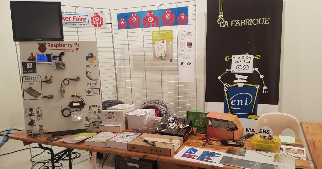 La-Maison-Pythonic à la MakerFaire Lille - Petit retour en image du stand MC Hobby - MCHobby ...