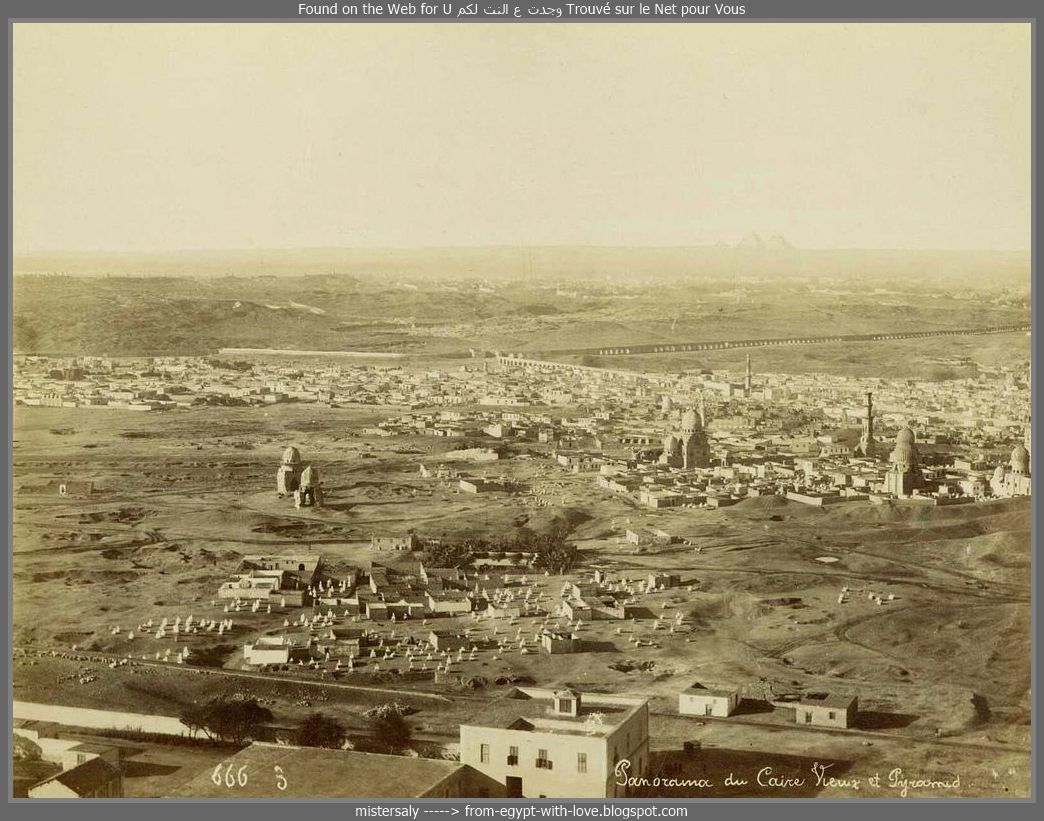 From Egypt With Love: Cairo aerial view from 1860, 1904 & 1931