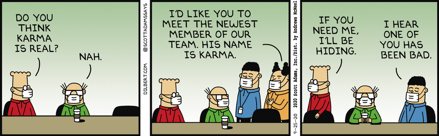 Dilbert: 9/20/20 - 9/27/20