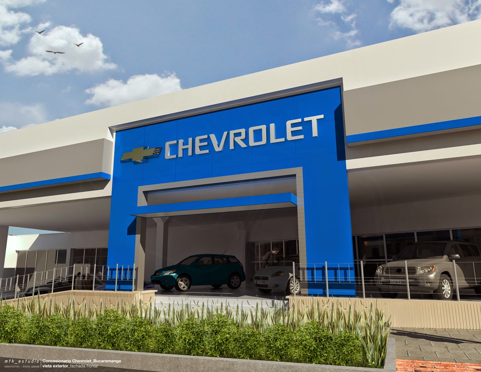 MTK ESTUDIO: Proyecto Concesionario Chevrolet