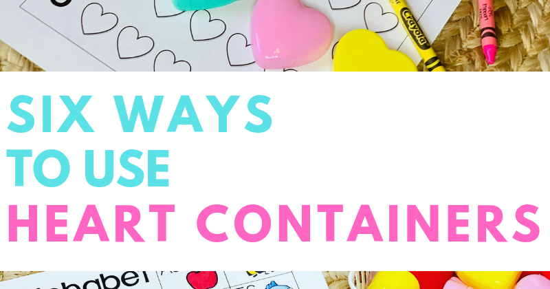 Lattes And Lunchrooms: 6 Ways to use Mini Heart Containers