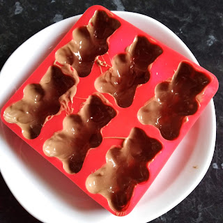 Petits oursons chocolat au lait à la guimauve