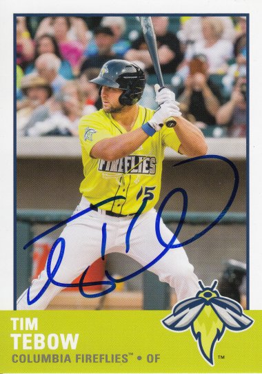 Daily Autograph: Tim Tebow