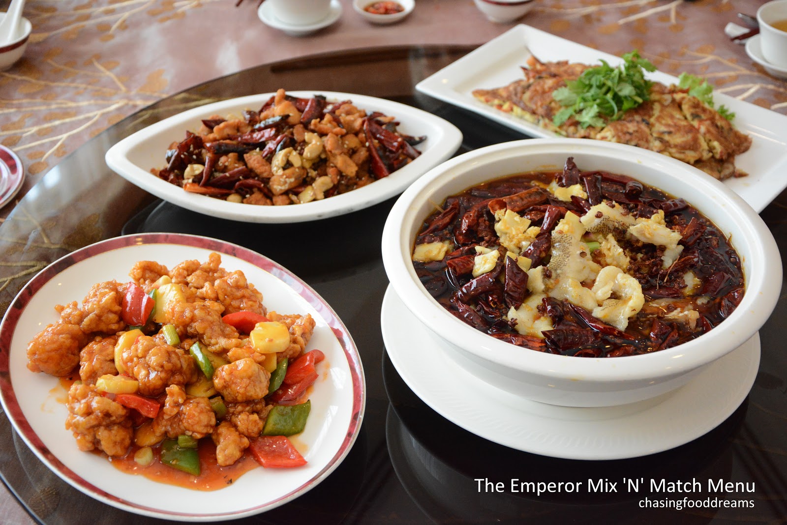 CHASING FOOD DREAMS: The Emperor Mix N Match Promotion @ Dorsett Grand ...