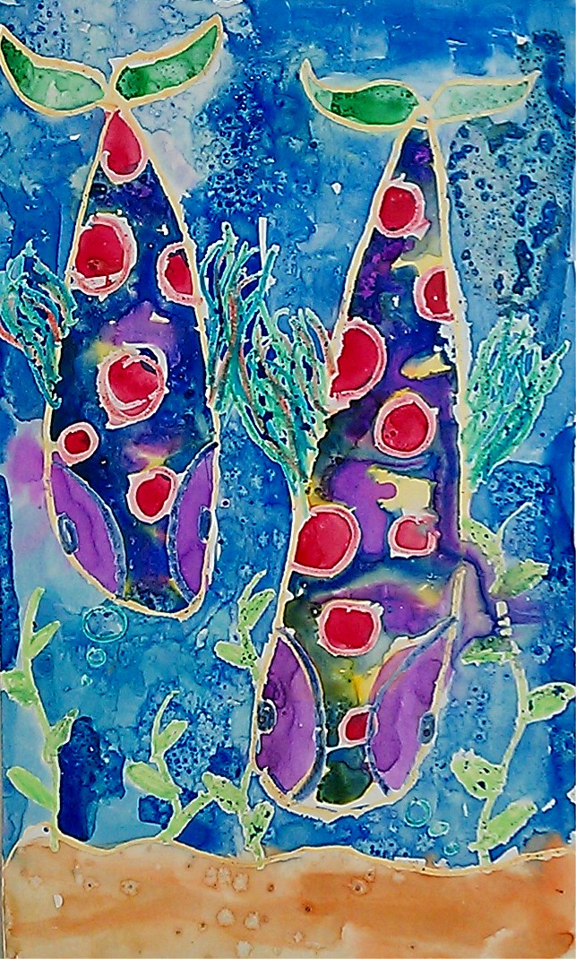 The David Lubin Art Studio: Fishy Fishy