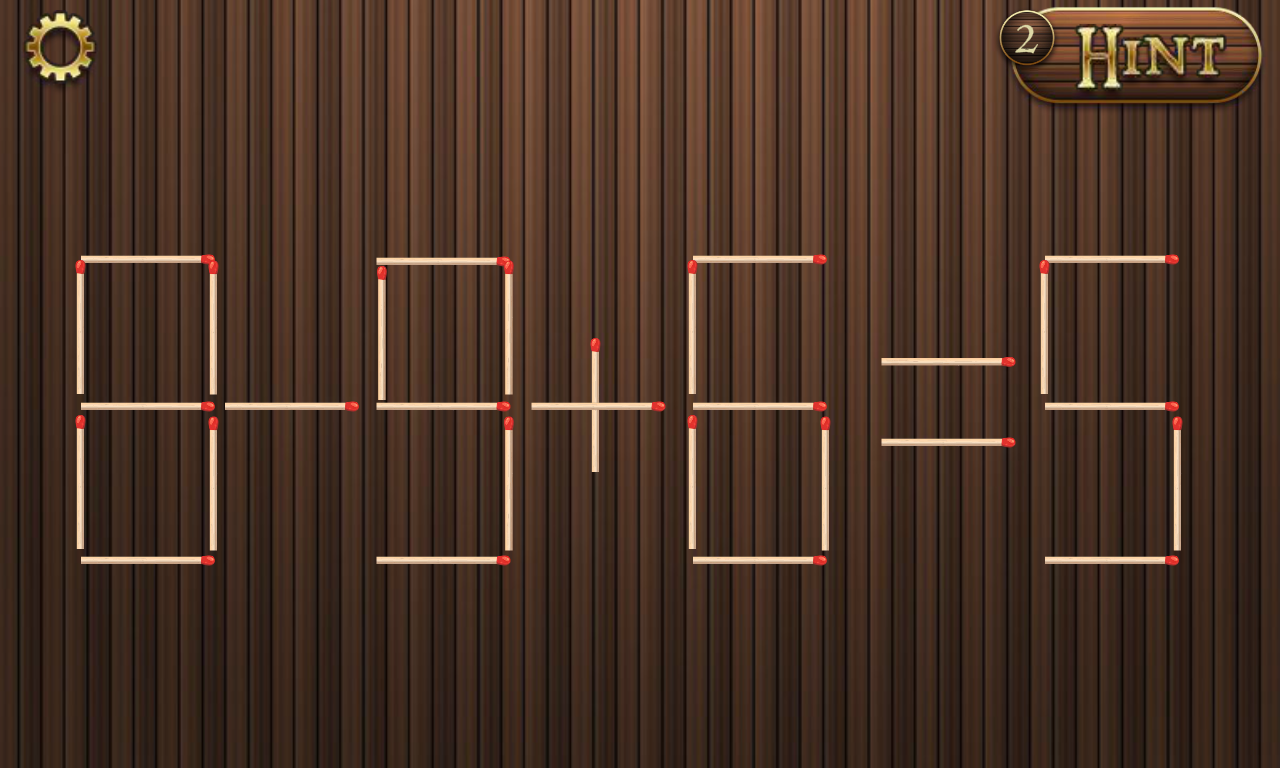 Math Puzzle With Sticks Level 40 Solution ~ Doors Geek