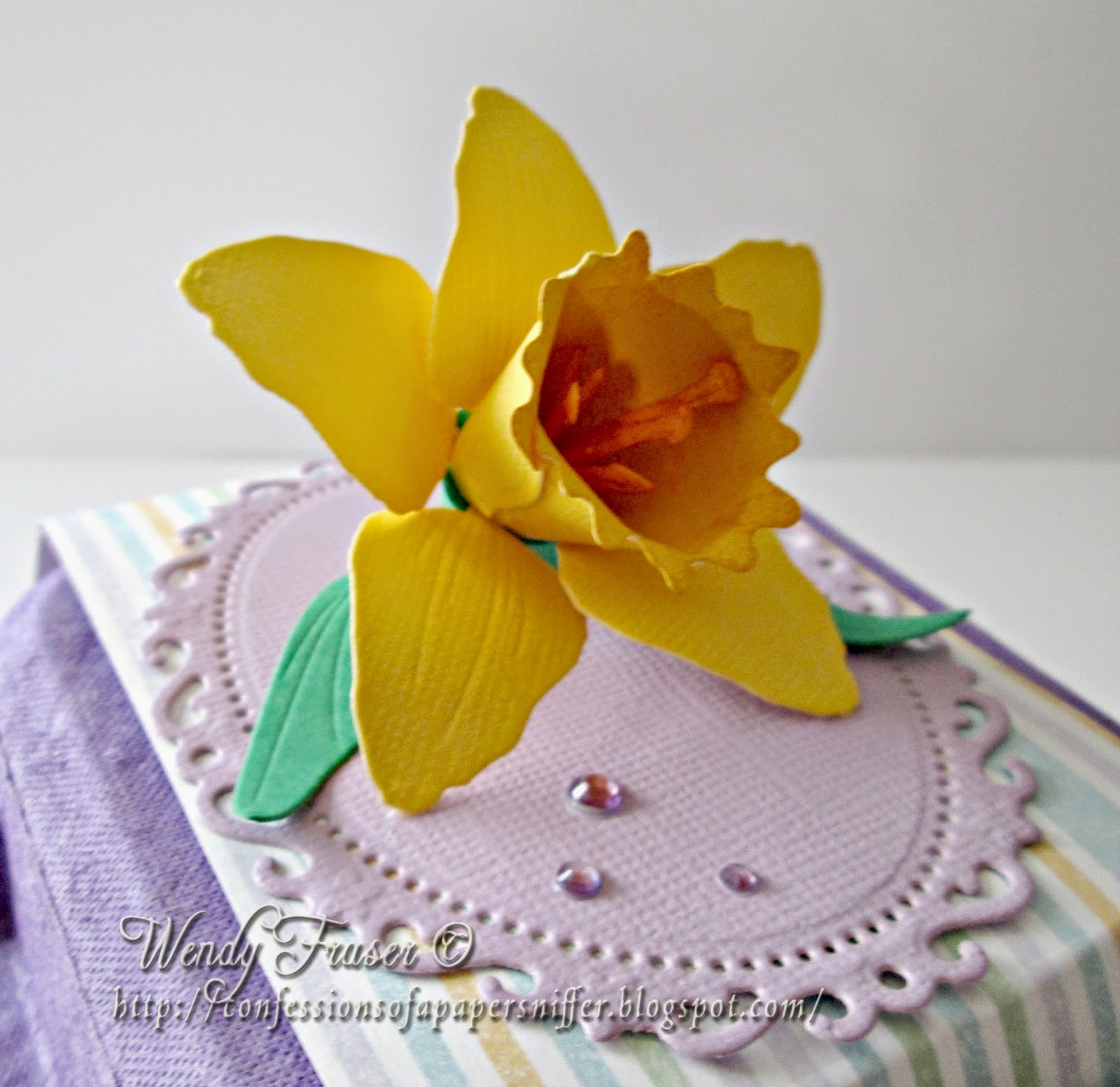 Confessions of a Papersniffer: Daffodil Egg Box