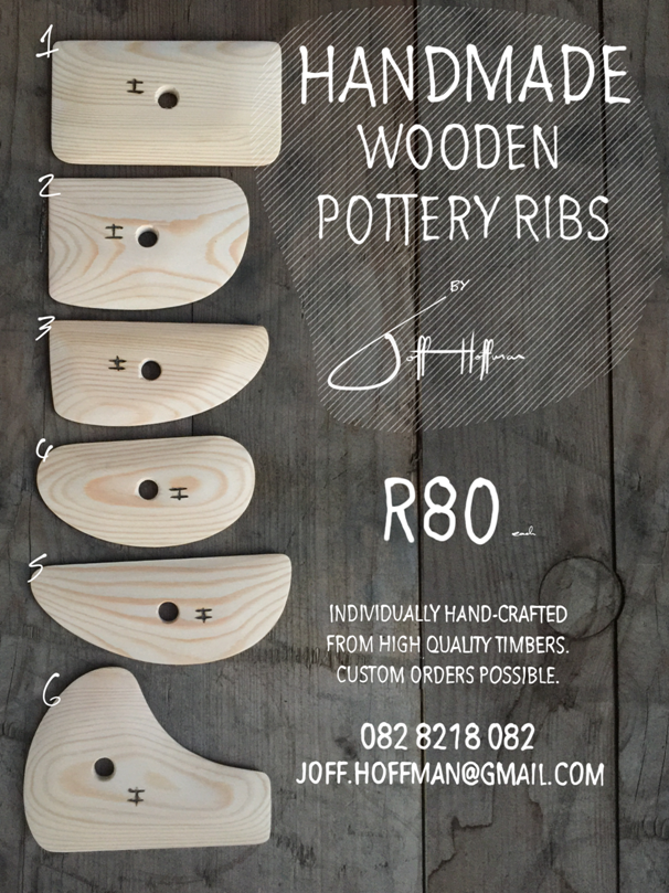 Ceramics Southern Africa: Handmade Wooden Pottery Ribs