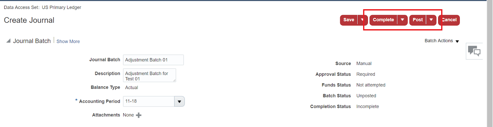 The Oracle Prodigy: Create GL Journal Entry in Oracle Fusion Applications