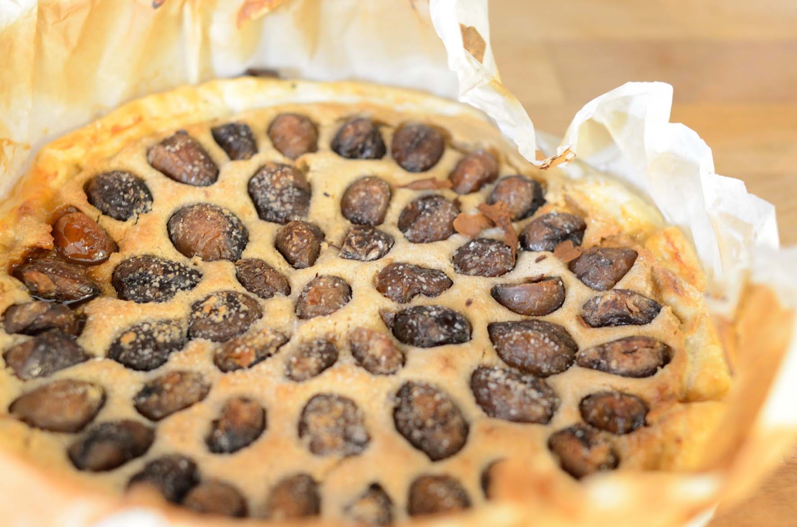 The Hedonista - Recipes: Caramel and Chestnut pie