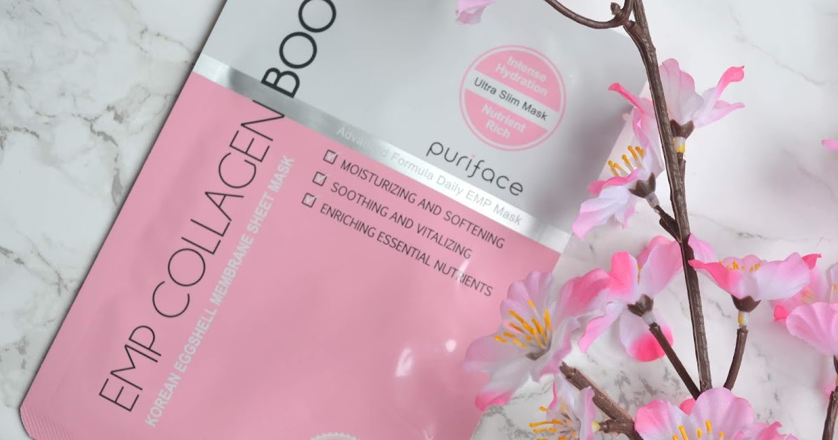 SKINCARE | Puriface EMP Collagen Boost Sheet Mask | Cosmetic Proof ...