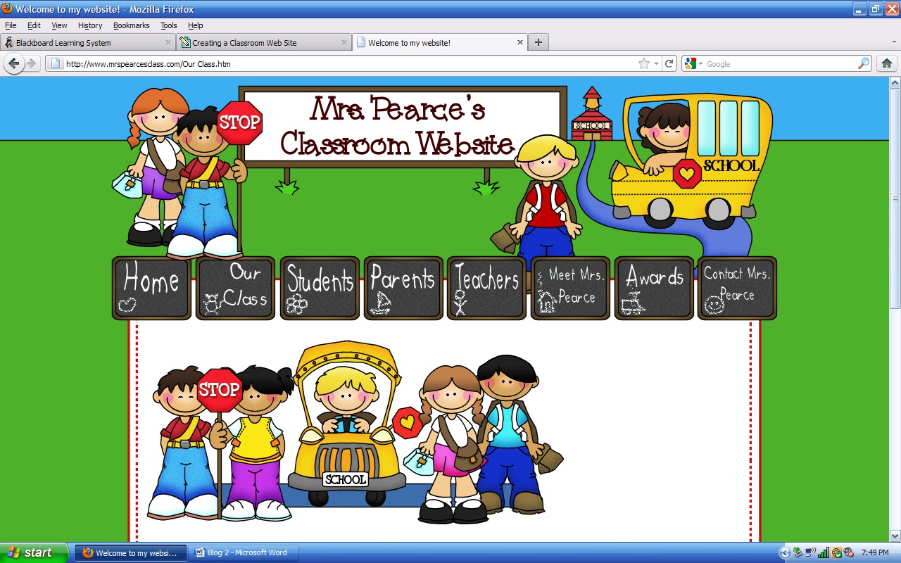 Wicked Blogging: Creating a Classroom Website