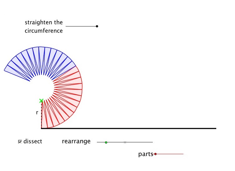MEDIAN Don Steward mathematics teaching: circle area