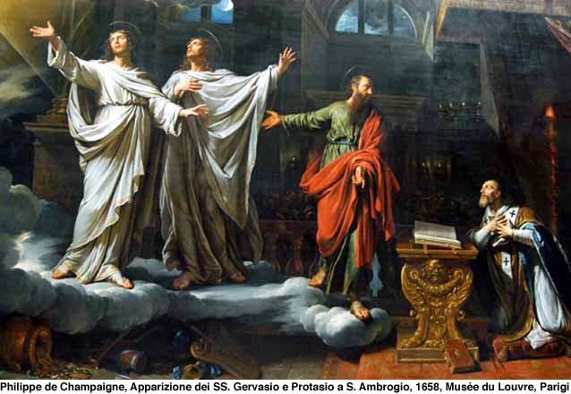 COISAS DE SANTOS: Santos Gervásio e Protásio