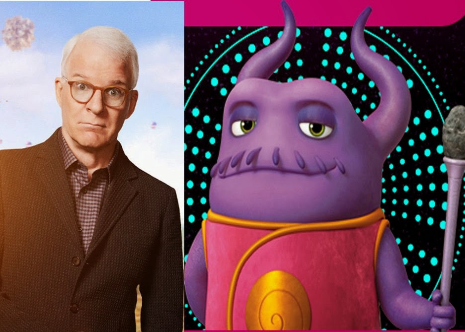 GeekMatic!: Steve Martin The Cowardly Alien in "Home!"