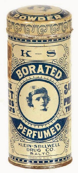 Letterology: Talc Tins