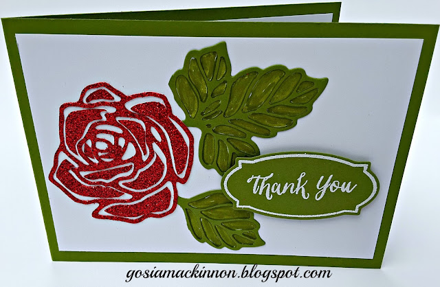 ROSE WONDER STAMP SET & ROSE GARDEN THINLITS DIES WITH STAMPIN' UP ...