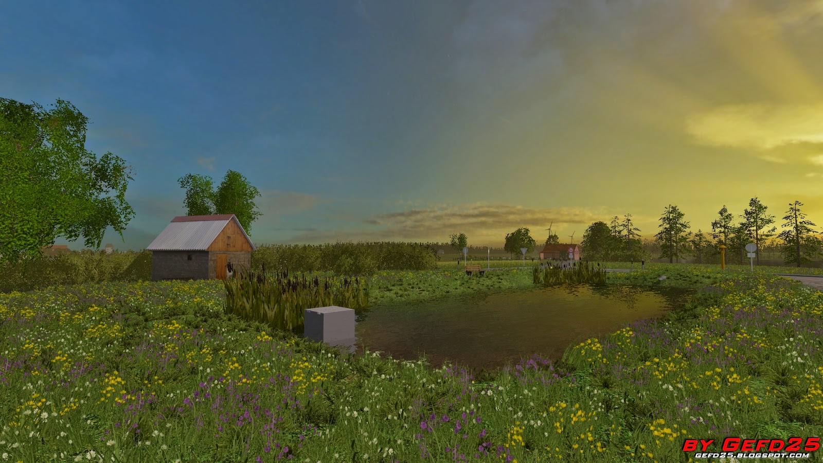 Das Leben in der virtuellen Landwirtschaft: Frankenland Map LS15 | Release