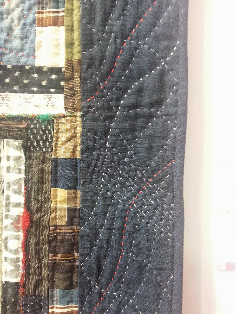 Material Detachment: Japanese Blues: Tokyo Quilt Fest 1