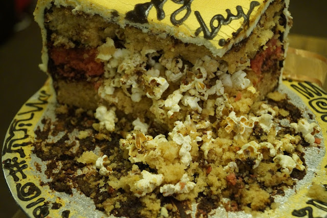 The Vegan Nigerian: EXPLODING POPCORN CAKE