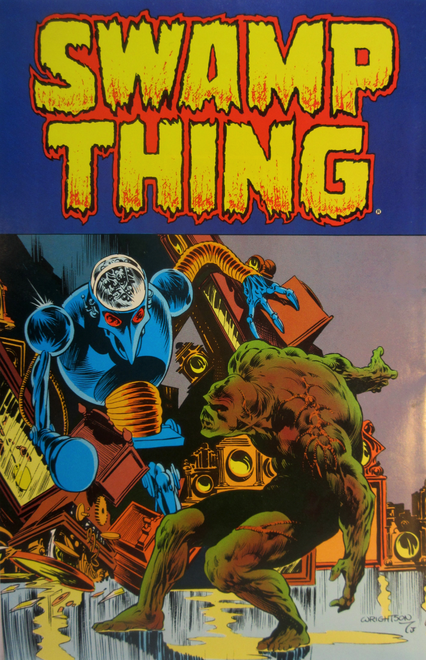 Cap'n's Comics: Swamp Thing #6 Cover by Berni Wrightson