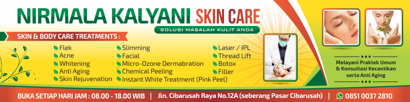 Contoh Desain Banner atau Spanduk Perawatan Kulit - Contoh Desain ...