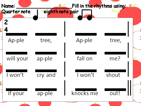 The Sweetest Melody: Apple Tree