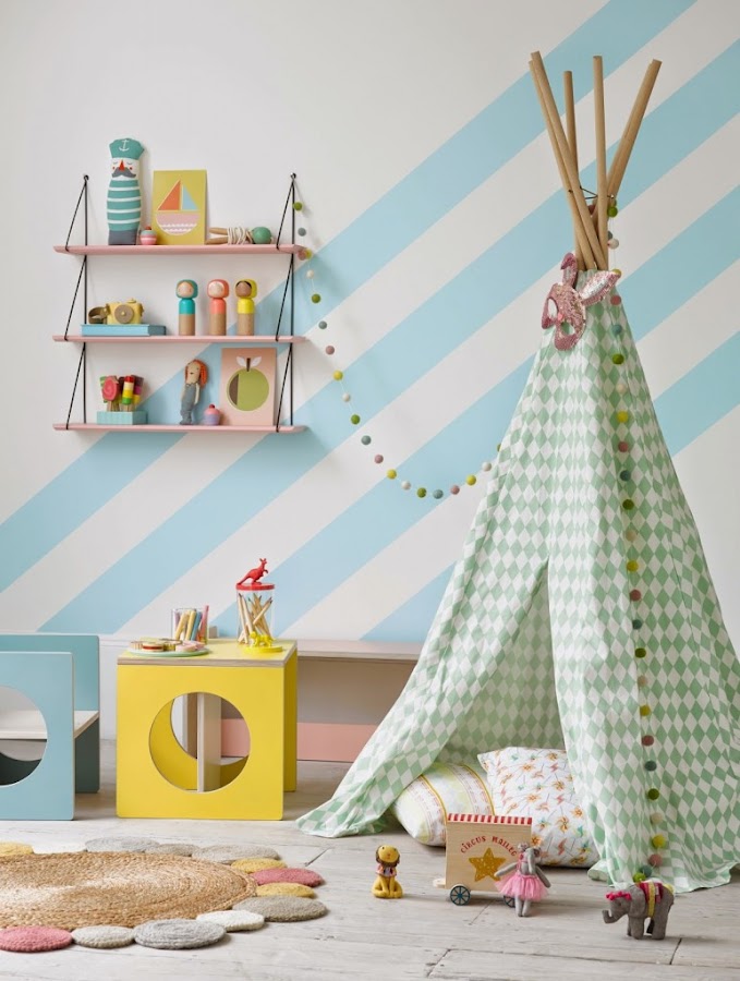 Decoración infantil con tiendas tipi | Decoración