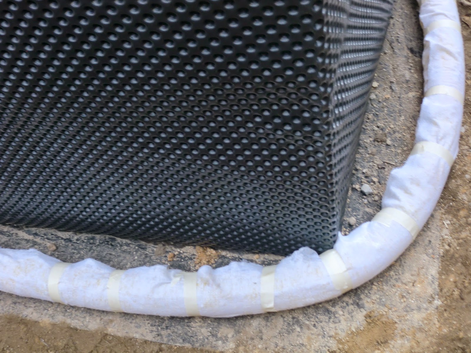 A CASA DOS FÉLIX: Impermeabilização das fundações e cave