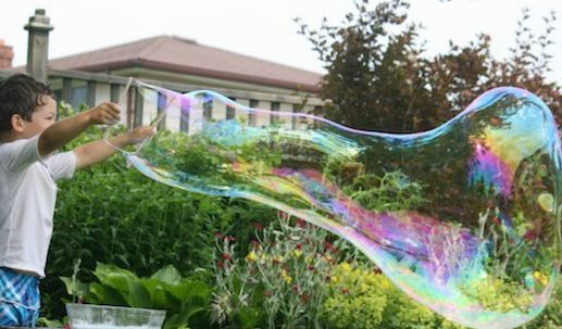 Trik Cara Membuat Gelembung Sabun Sendiri - caraprint