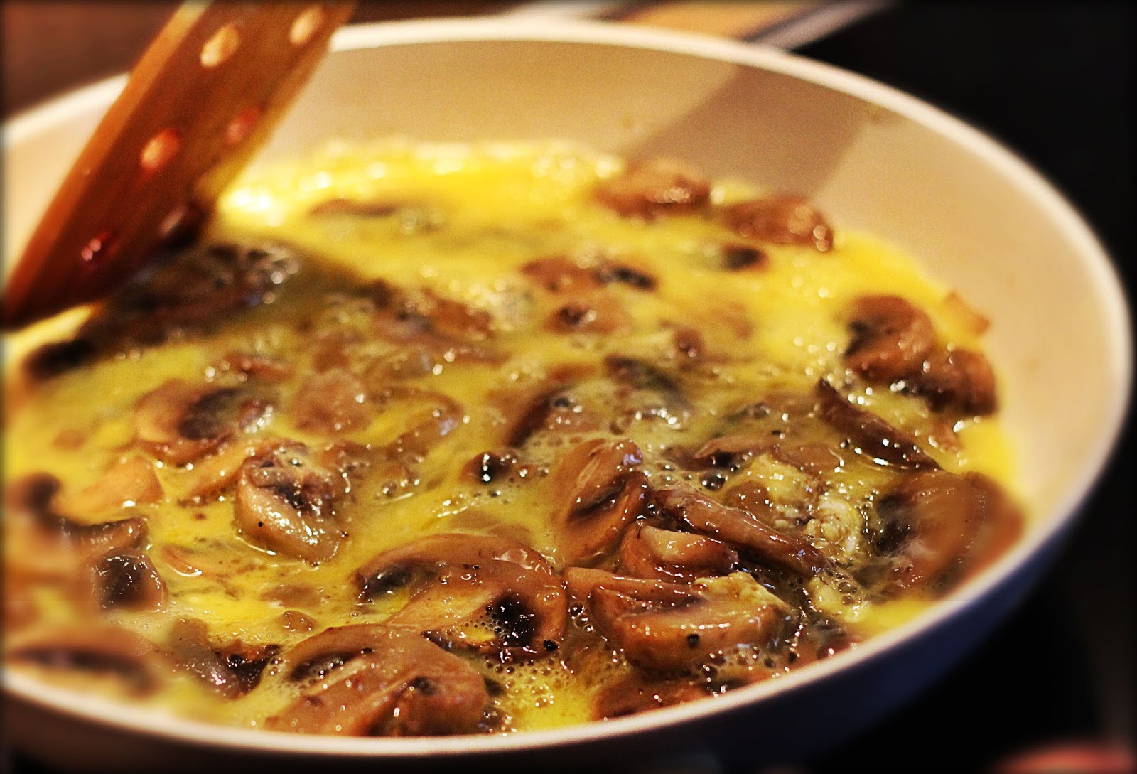 Mushroom - Raclette Omelette - Real Food Factory