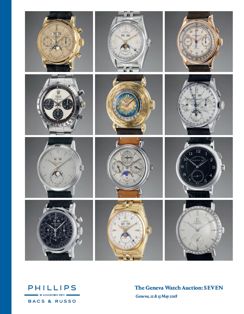 TudoRolex Story: 필립스 시계 경매 카탈로그 Phillips Watch Auction Catalogs PDF