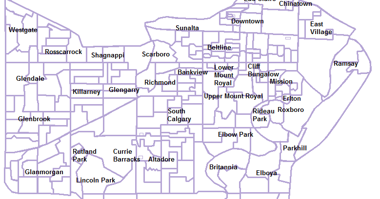 Canadian Election Atlas: Federal by-elections (Part 3: Calgary Centre)