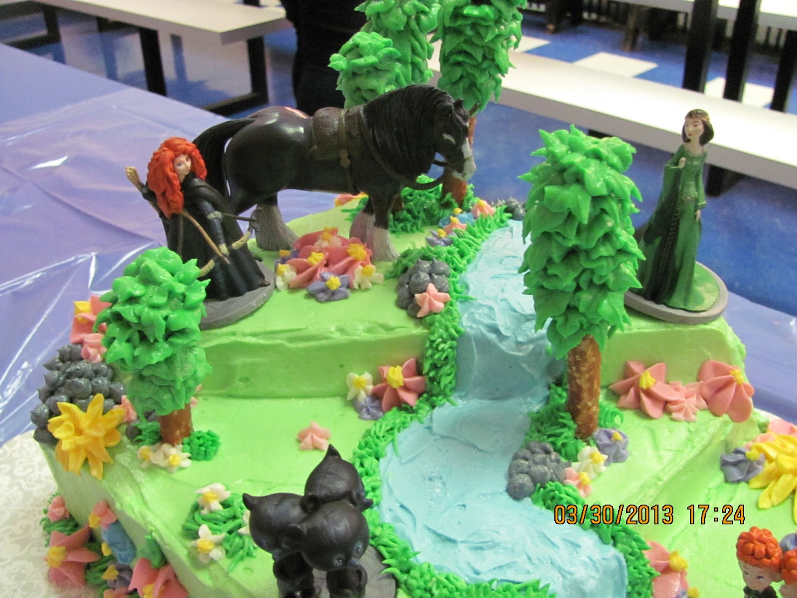 Batter Up: Disney Brave Cake