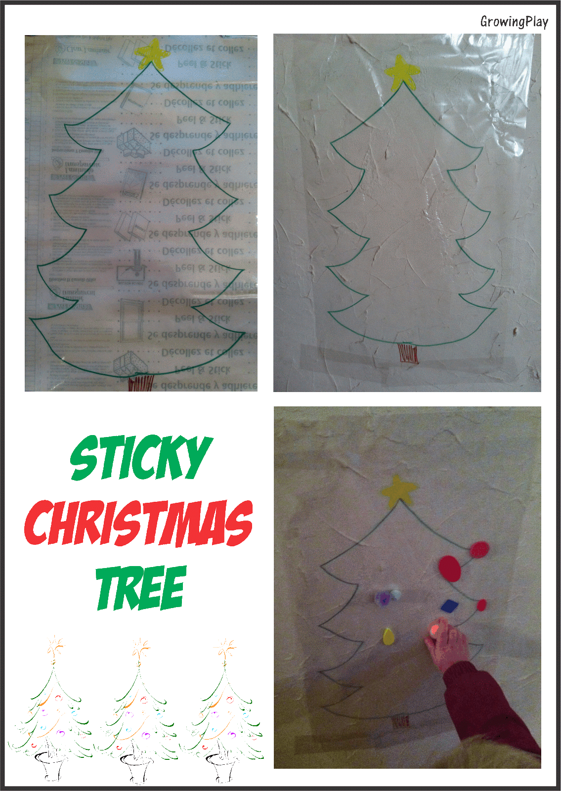 Growing Play: Sticky Christmas Tree