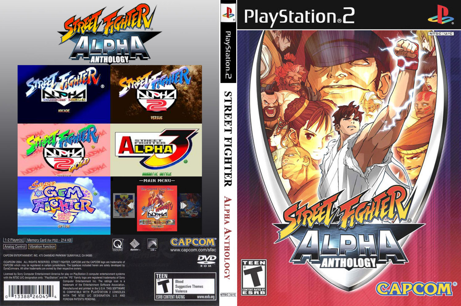 Cdcovers Brasil | Capas Para DVDs e CDs Grátis: Street Fighter - Alpha ...