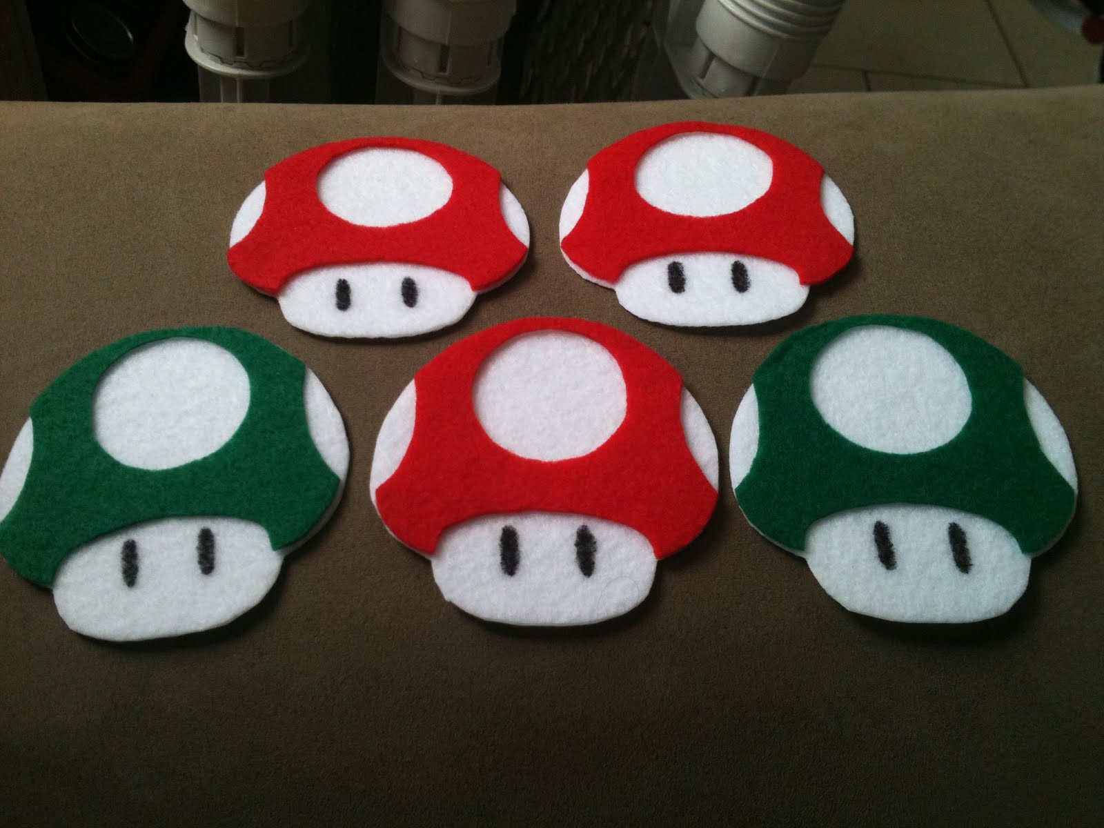 The Unknown, Entertaining Mind of Miss Dena Jones: Super Mario Mushrooms!!!