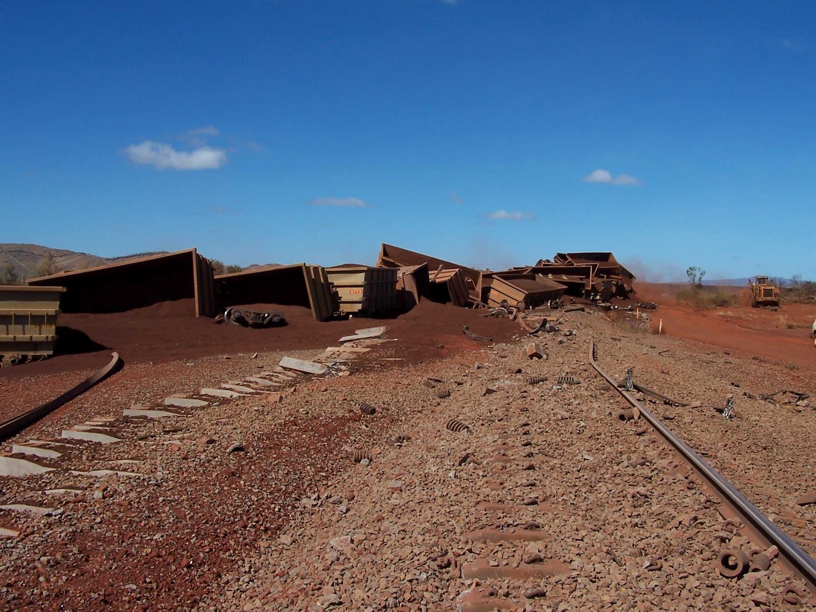 Industry Mayhem: Train Crash - BHP Yandi