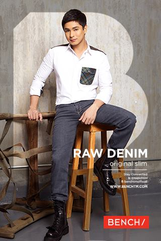 The Fashion Manila: Coco Martin wears Bench Raw Denim on Bench's 2013 ...