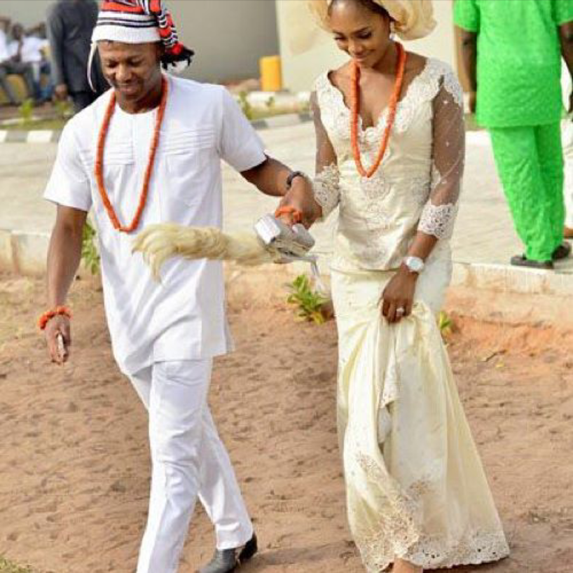 Photos: Footballer Kalu Uche and wife Stephanie honored with a ...